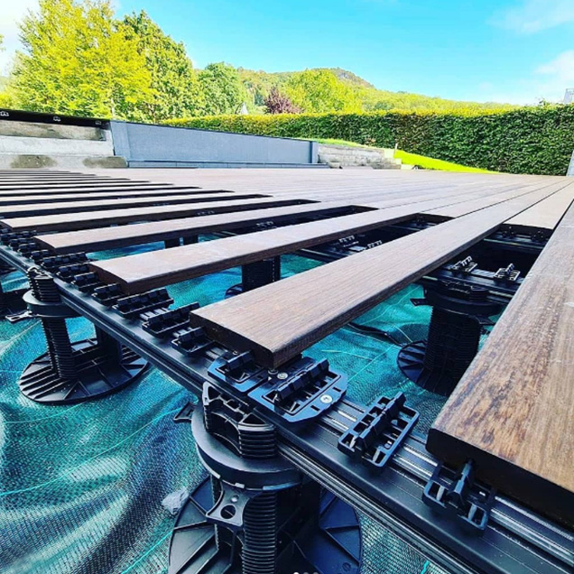 Pose de terrasses en bois -Aix en Provence